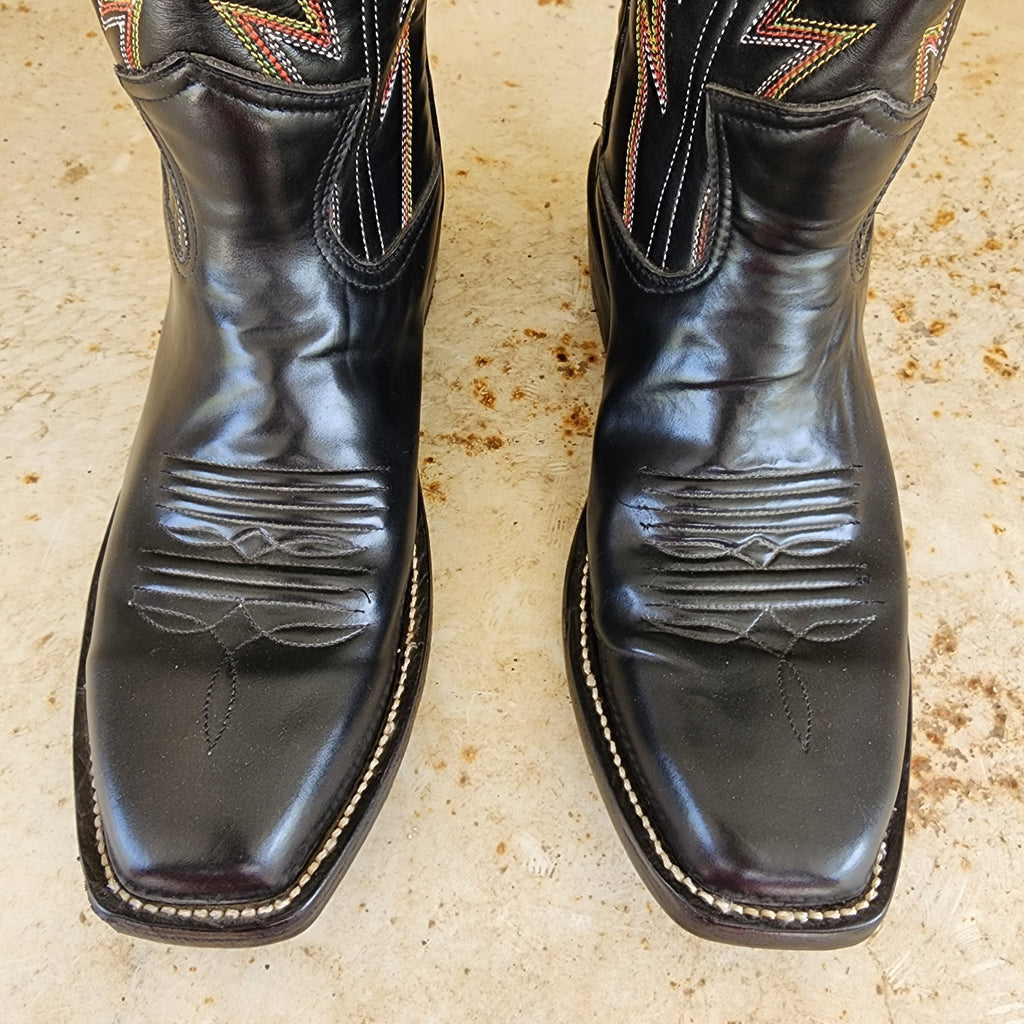 Jose Sanchez Boot Black W/Black – Picosa Creek Outfitters